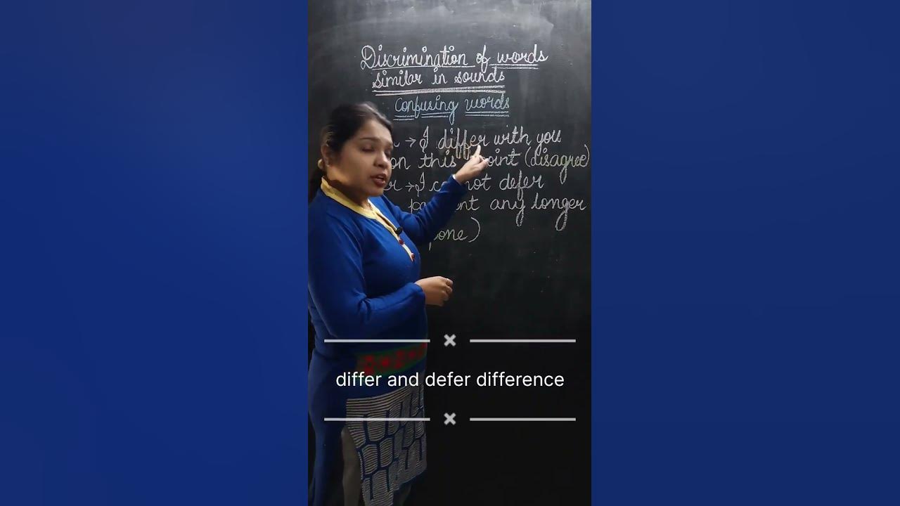 Differ And Defer Difference Confusing English Words YouTube differ-and-defer-difference-confusing-english-words-youtube