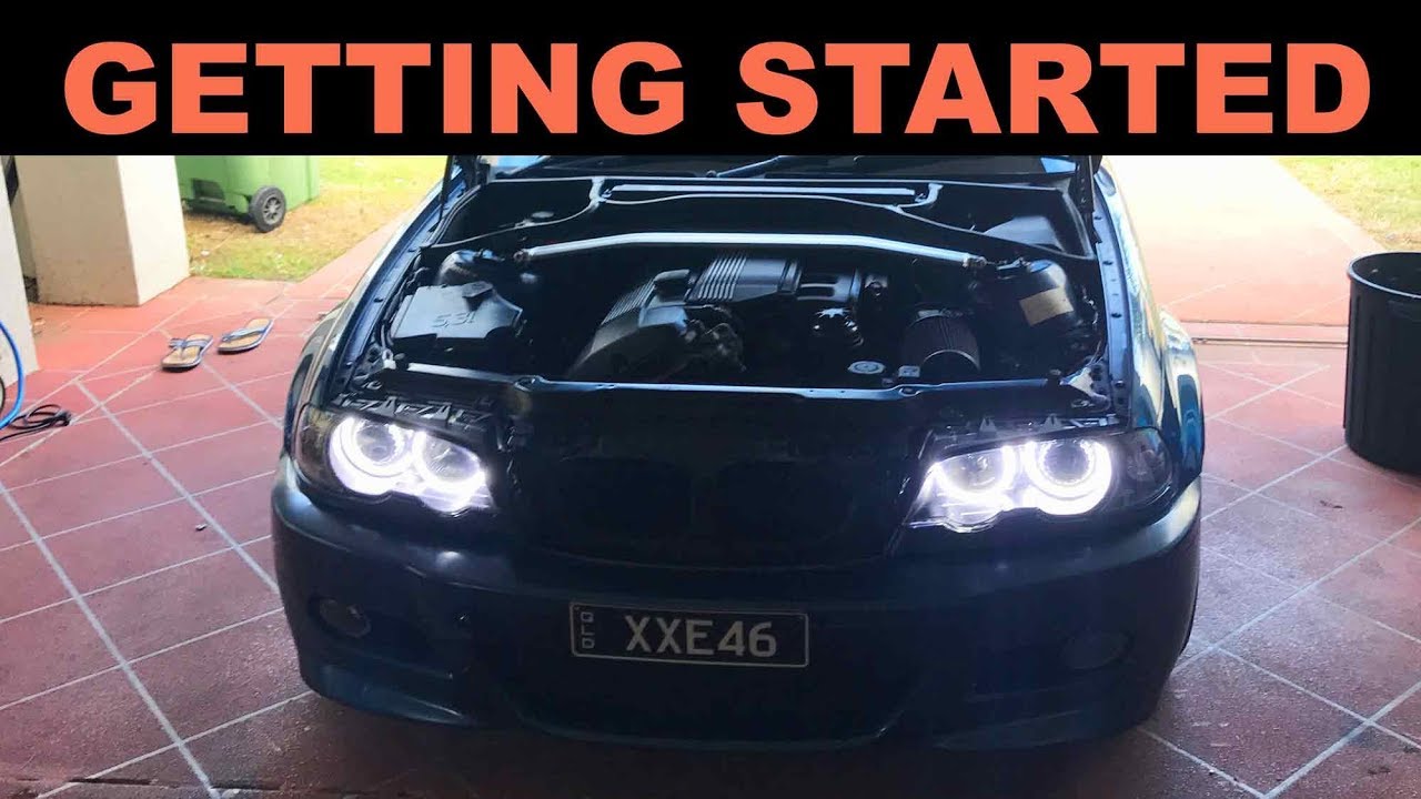 BMW E46 TURBO BUILD | ep 2 | GETTING STARTED - YouTube
