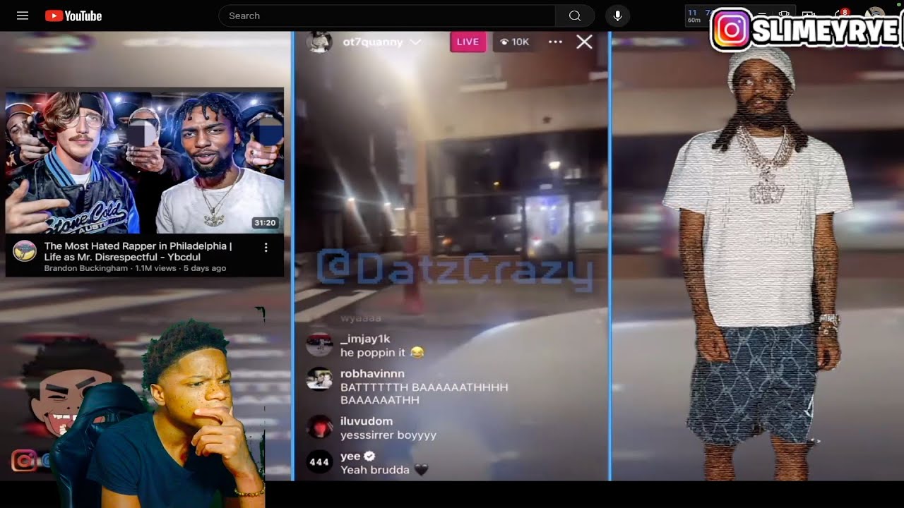 REACTING TO (Chiraq Vs Philly) Lil Durk's Artist 'Chuckyy' Trolls 0t7 ...