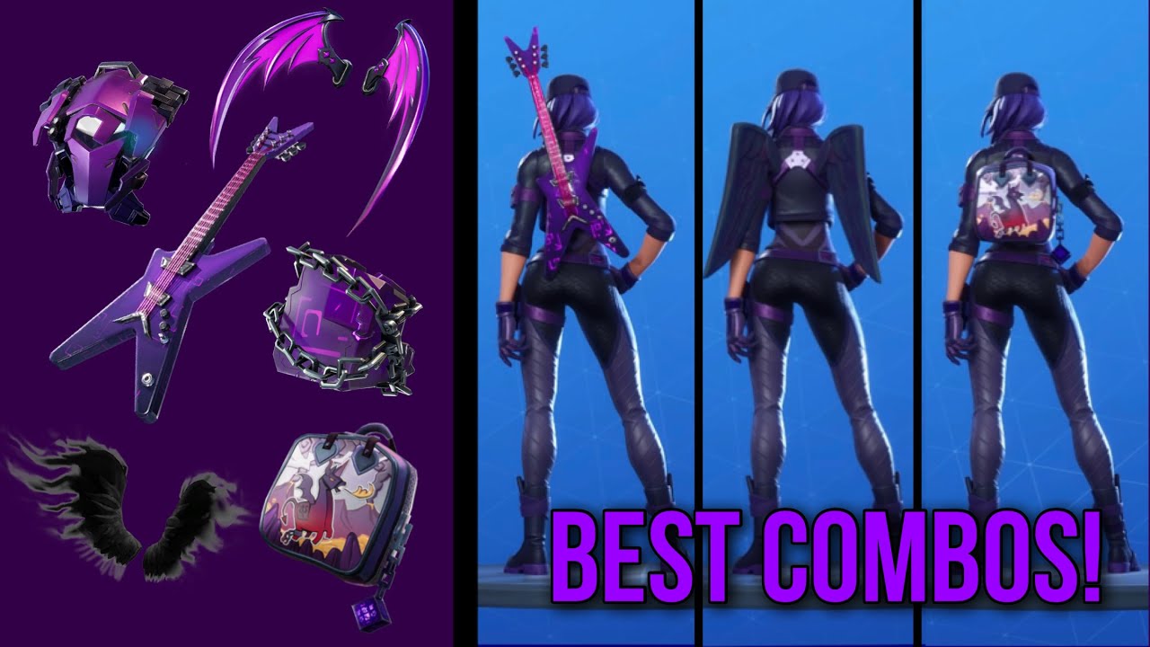 *NEW* FORTNITE PURPLE REMEDY VS TOXIN EDIT STYLE! BEST COMBOS FOR ...