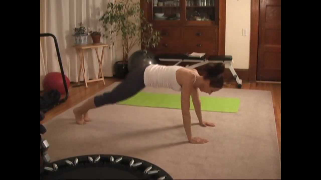 Double Push Ups with Jump In exercise - YouTube