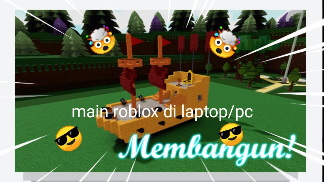 main roblox di laptop - YouTube