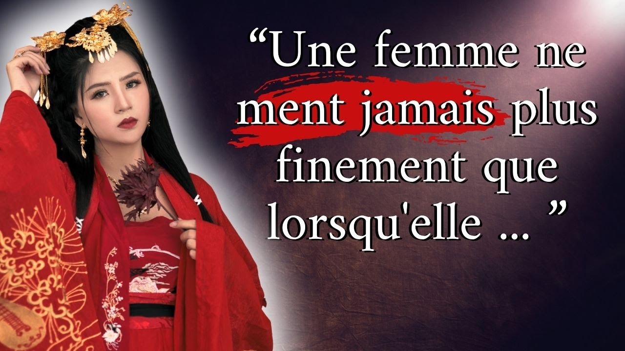 Les Plus Beaux Proverbes Chinois dont personne ne parle ! - YouTube