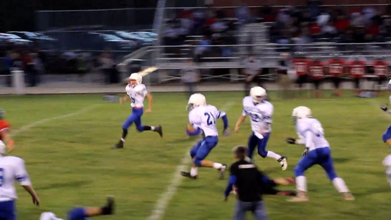 Tyson Struber Class of 2022 RB/FS (7th Grade Highlights) - YouTube