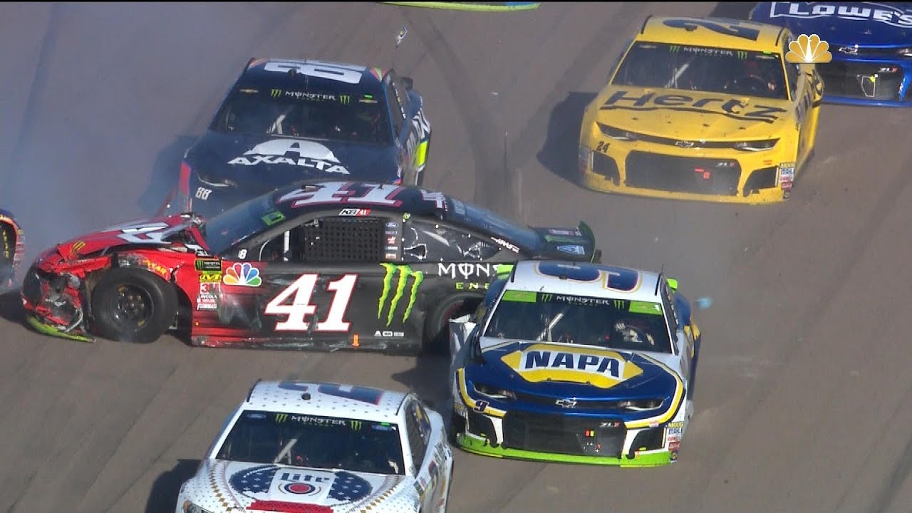 2018 NASCAR Crash Compilation - Let It Burn - YouTube