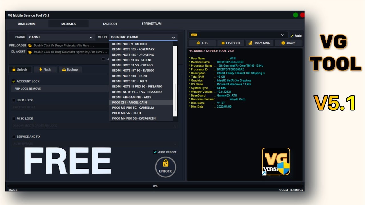 VG Mobile Service Tool V5.1 Tutorial Completo Paso a Paso - YouTube