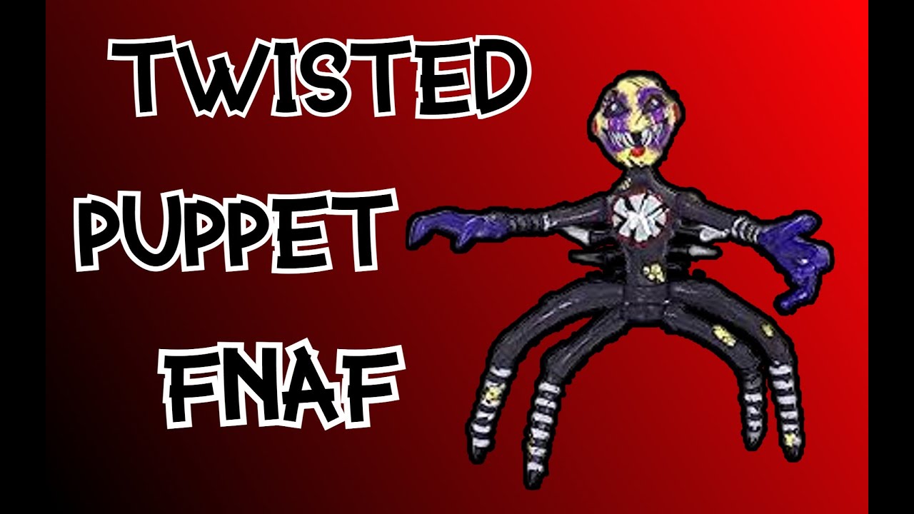 figura twisted puppet de five nights at freddy's fnaf bootleg mexicano ...