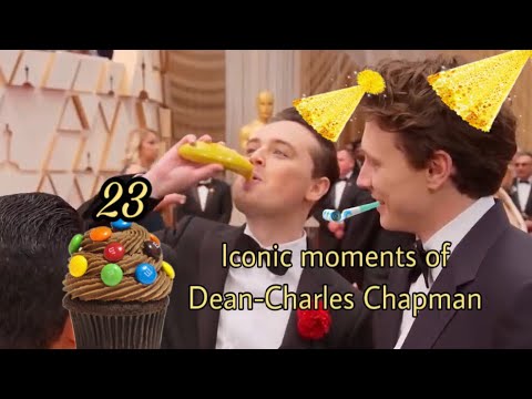 23 iconic moments of Dean-Charles Chapman