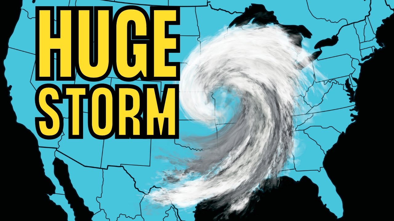 Another HUGE Storm Coming and it's NOT Pretty...POW Weather Channel ...