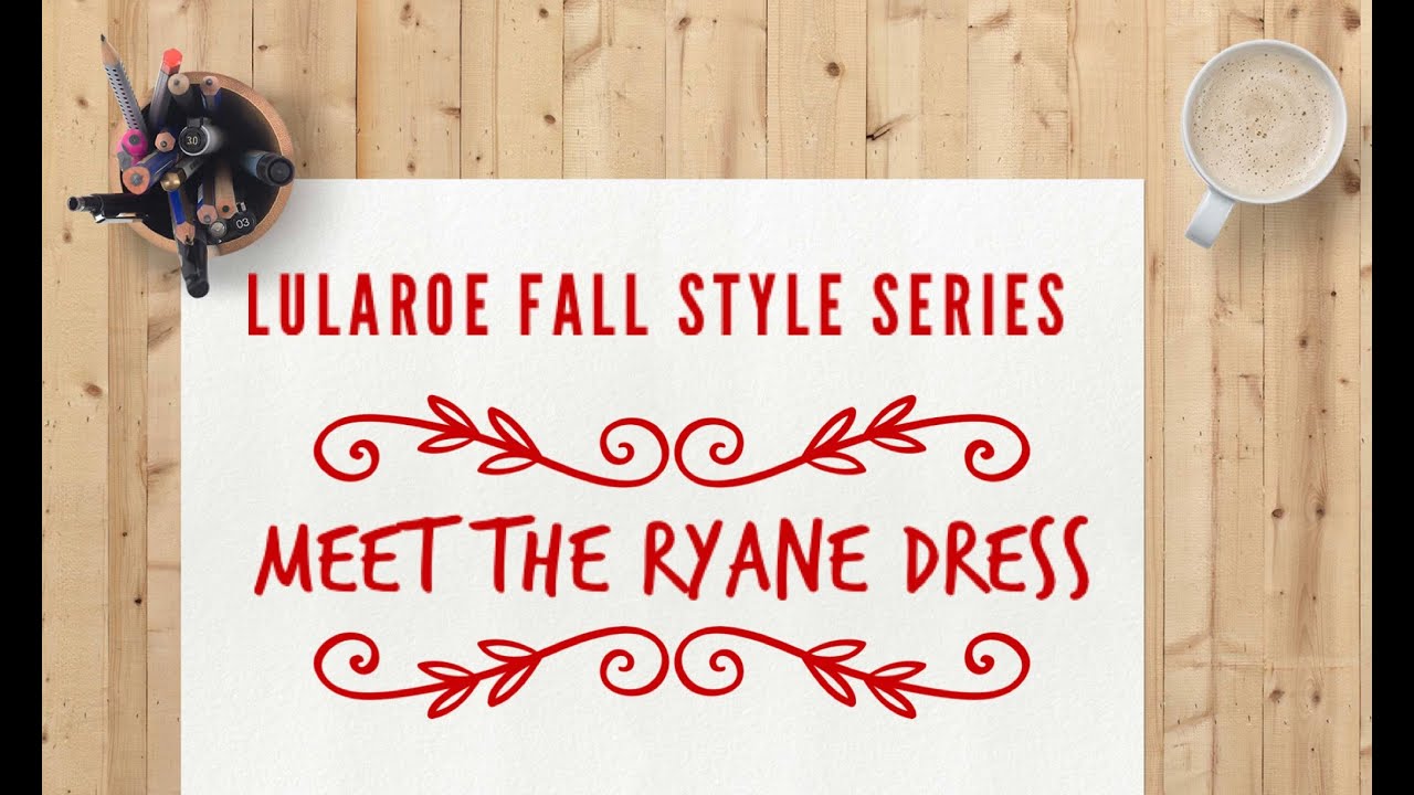 Meet The LuLaRoe Ryane Dress - YouTube