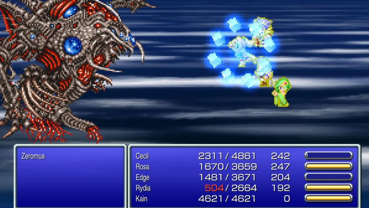 Zemus - Big Boss Battle time |Final Fantasy 4 Pixel Remaster [Ending ...