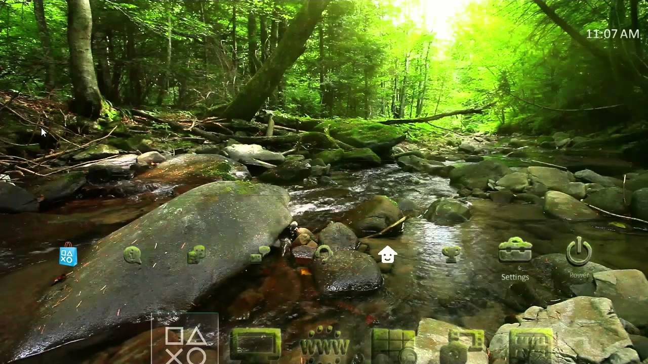 Serenity Creek PS4 Dynamic Theme - YouTube