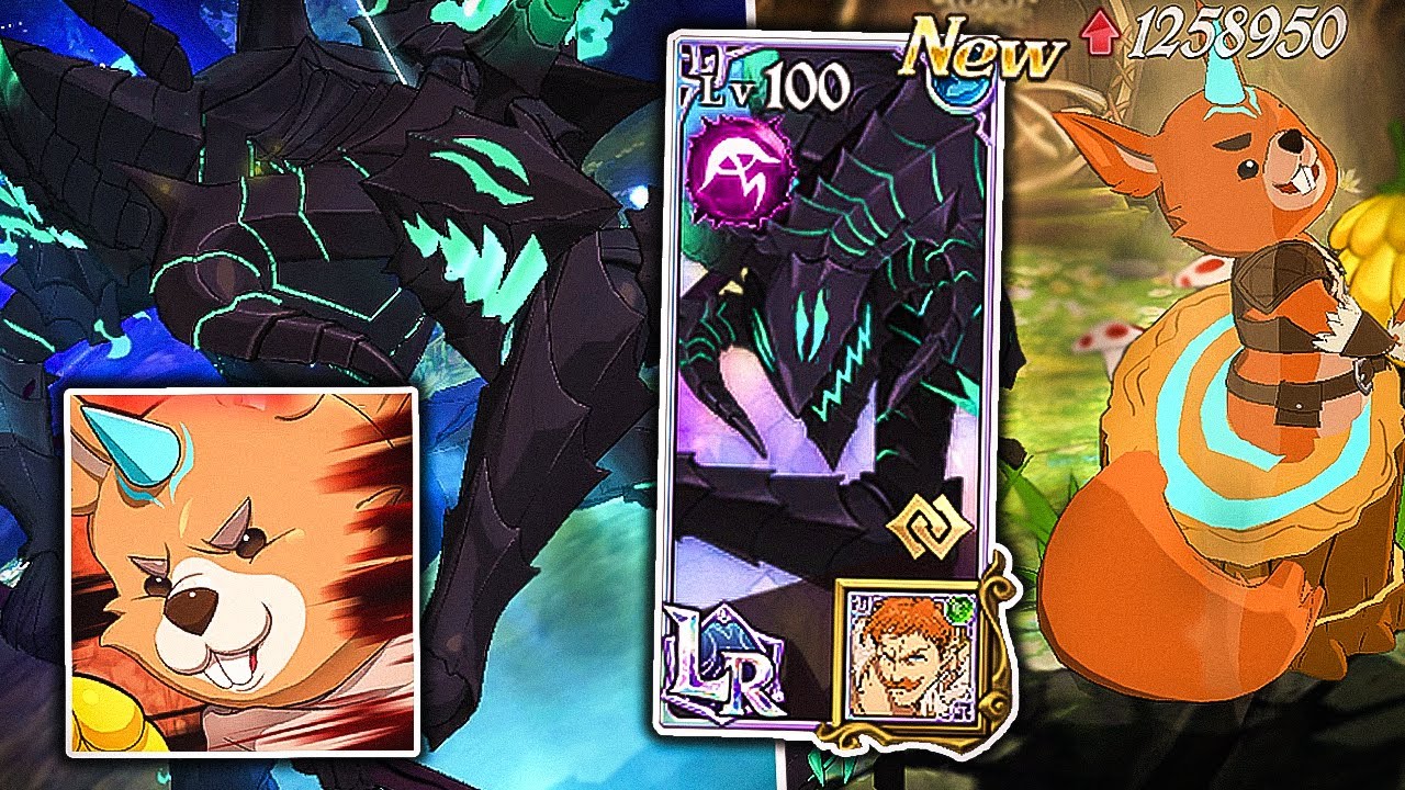 NEW LR GALAND VS DEMONIC BEAST RATATOSKR ALL FLOORS CLEARED!! [7DS ...