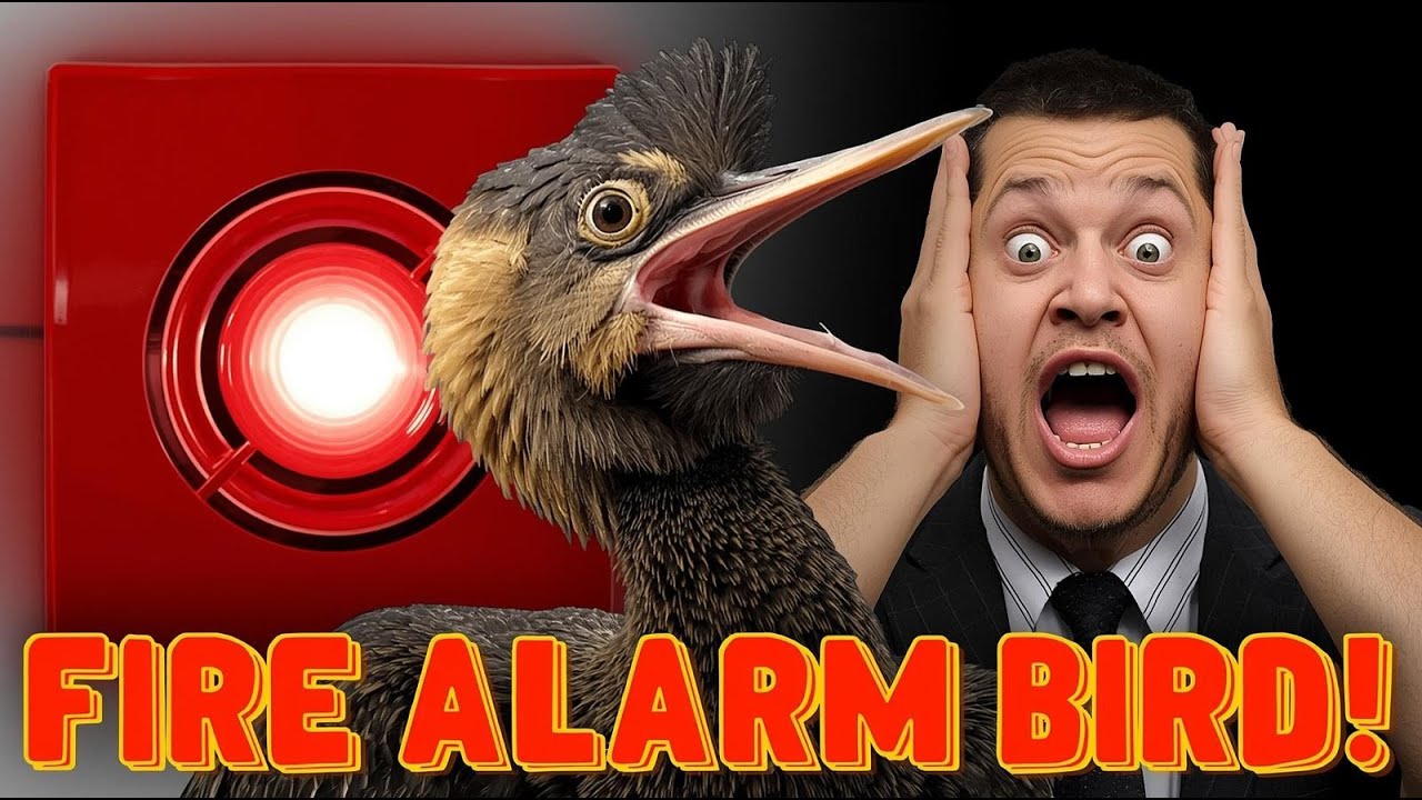 The Bird That Mimics Fire Alarms to Trick Humans - YouTube