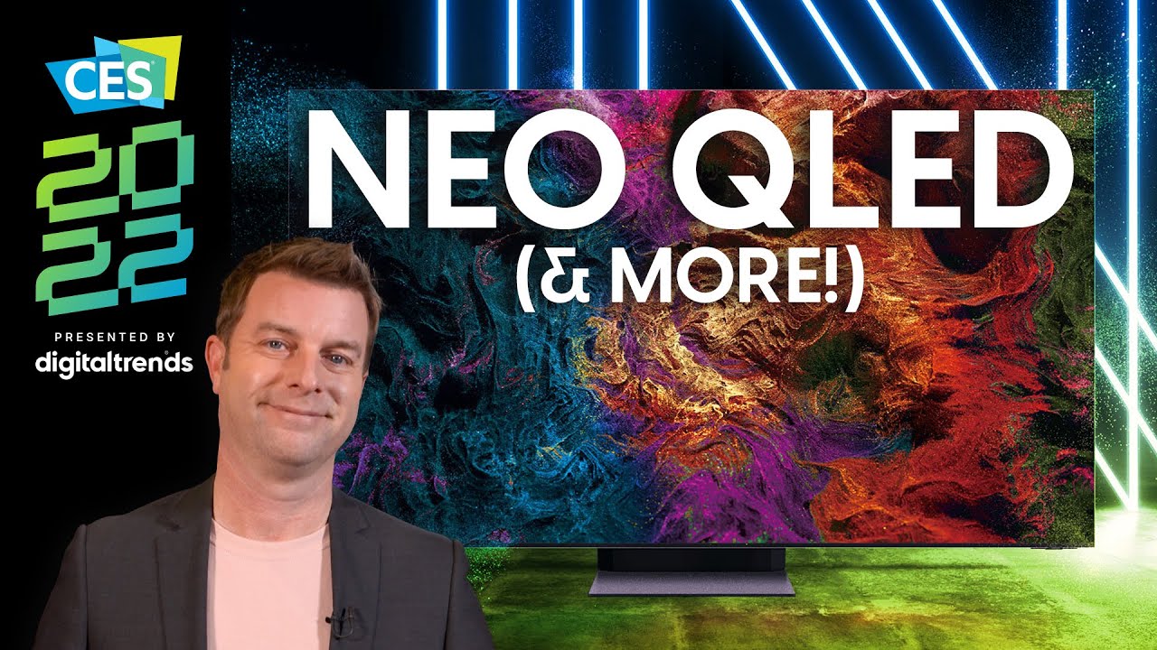 Samsung Neo QLED TVs at CES 2022 | Hands on - YouTube