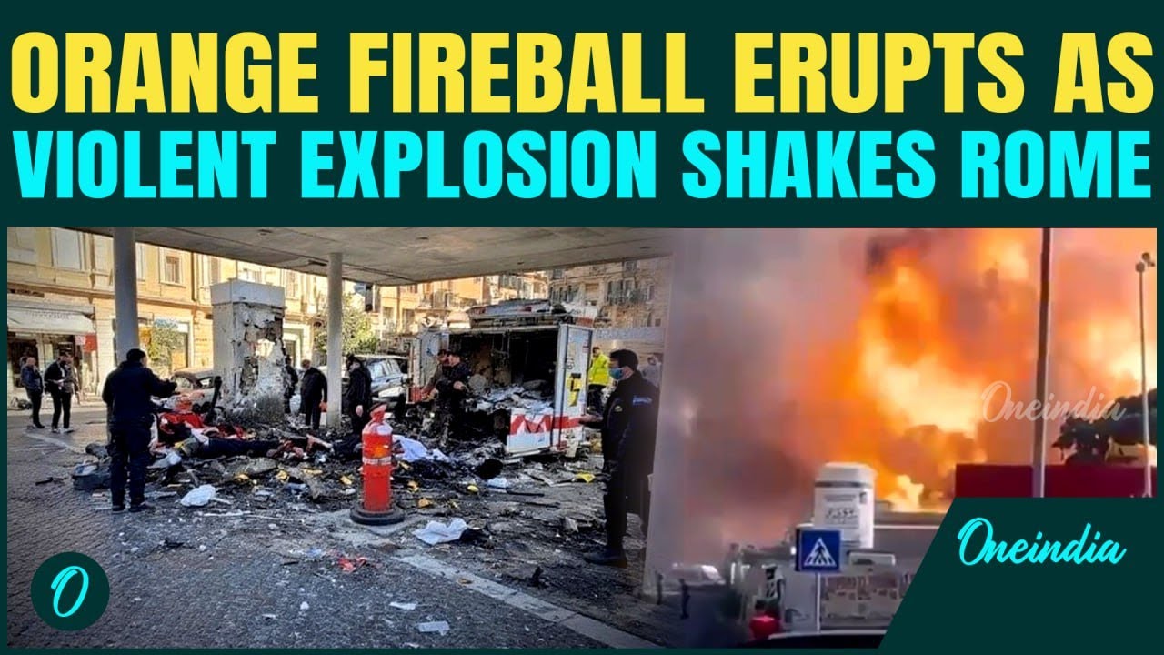 BREAKING: BIG Blast IN Rome | Terrifying Explosion ROCKS Rome | Several ...