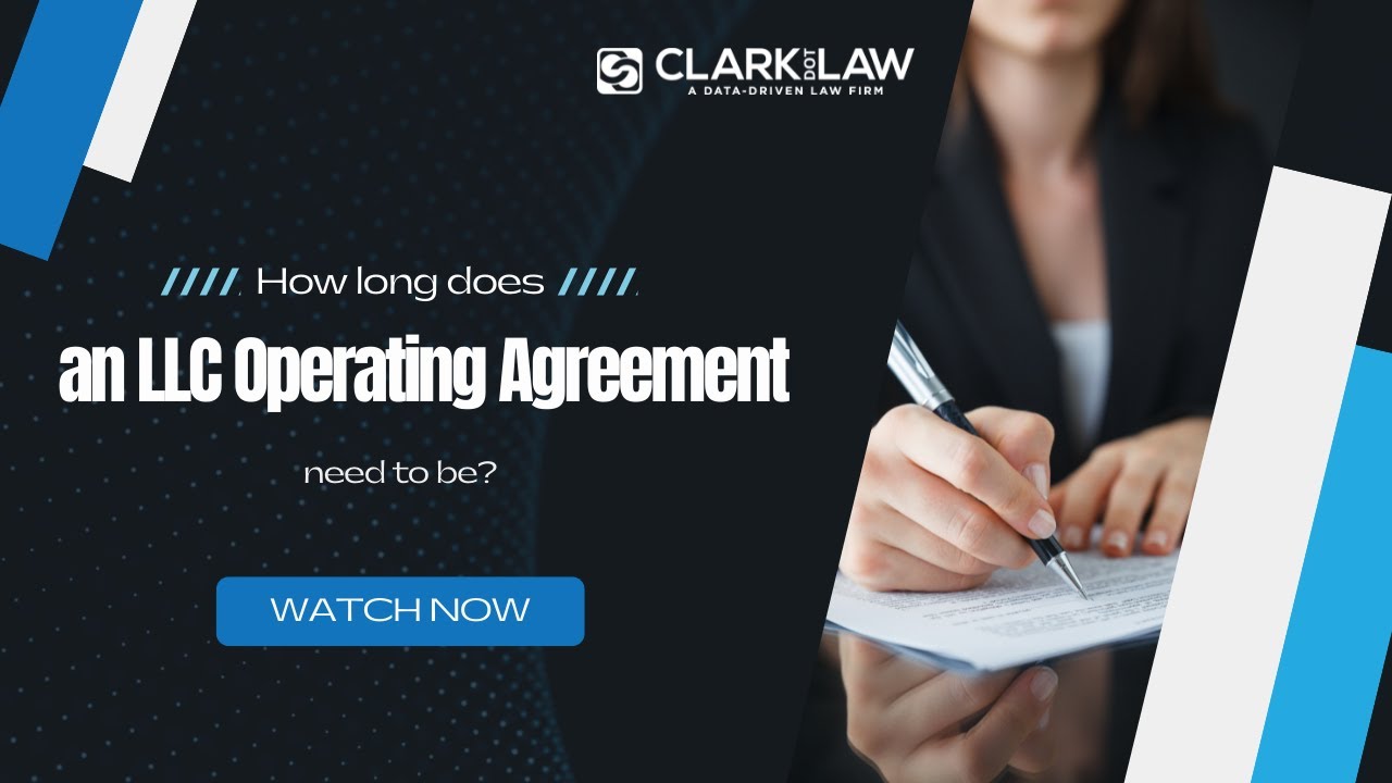 How Long Does An LLC Operating Agreement Need To Be YouTube How Long Does An LLC Operating Agreement Need To Be YouTube