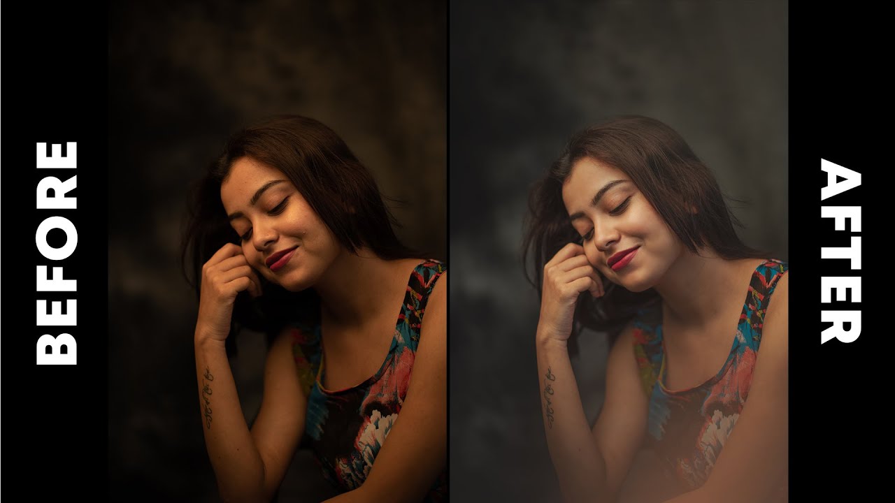 Dreamy Portrait Color Grading + Easy Retouching Workflow | Lightroom ...