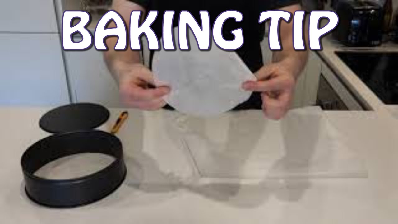 How to line a round baking tin and Why | Episode 01 | EASY KITCHEN TIPS ...