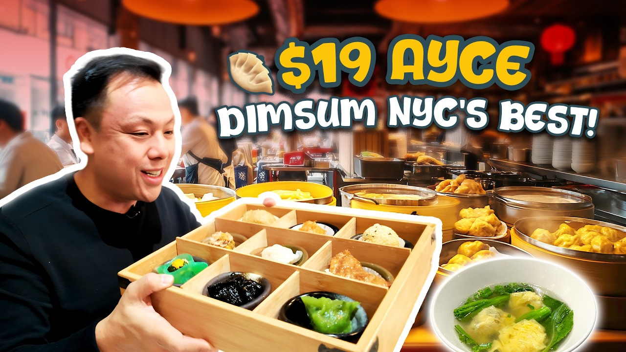 NYC'S Amazing $19 AYCE DIM SUM! Best Dim Sum in Flushing Queens - YouTube