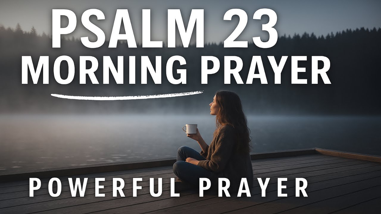 Psalm 23: Morning Prayer for Peace, Protection, and Guidance | Morning ...