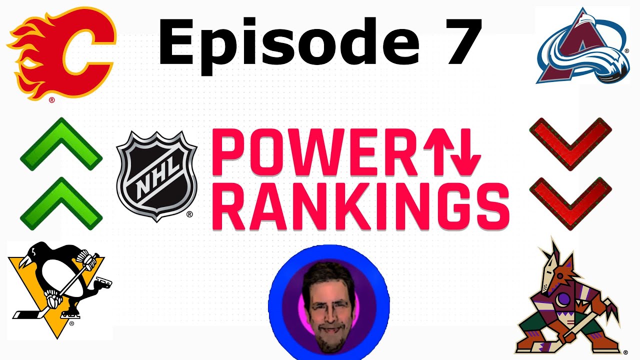 NHL Power Rankings for December 8th 2022. Power Rankings #7 for 2022/23 ...