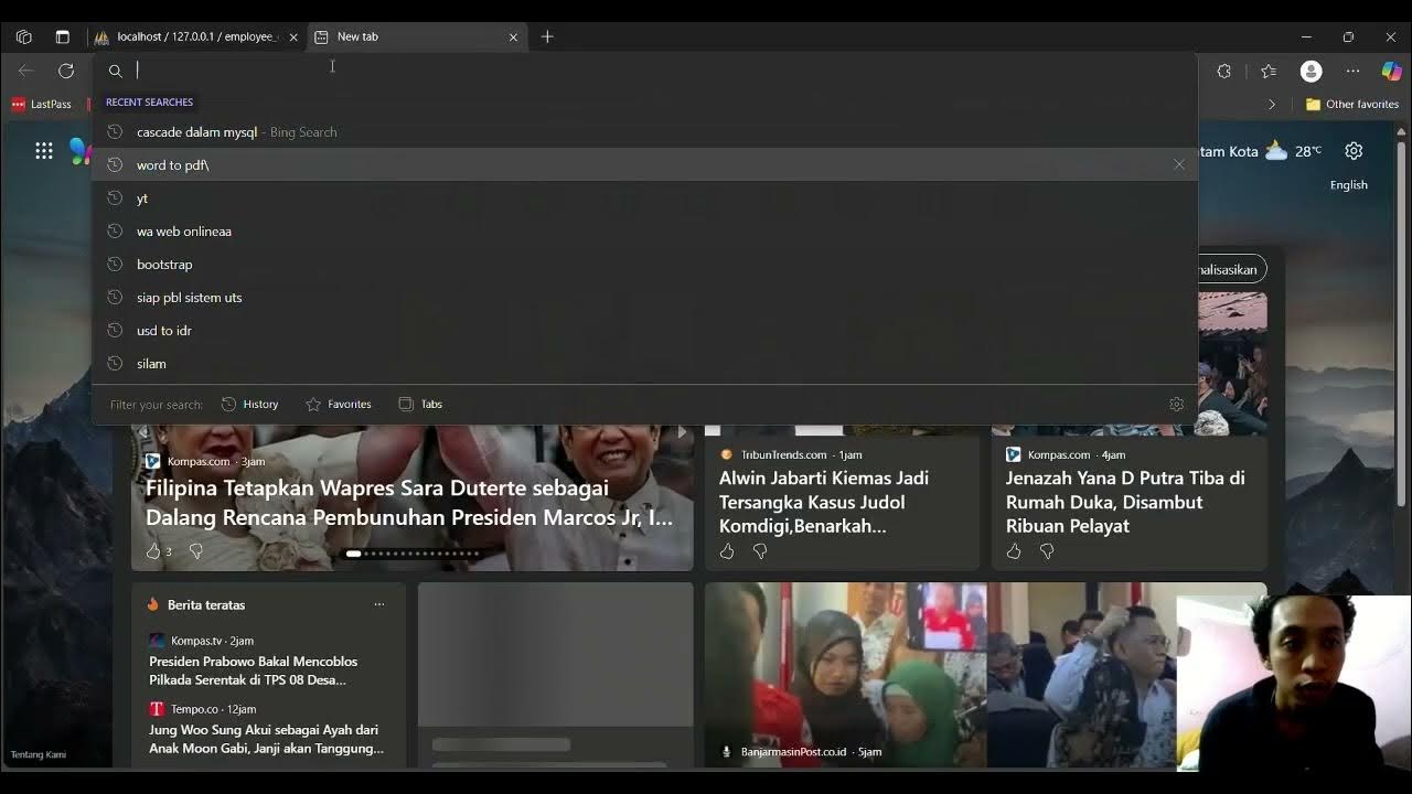 Tugas PHP Database (Website App/RE506) - YouTube