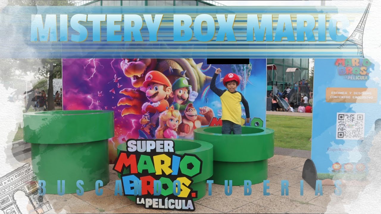 MARIO BROS THE MOVIE, MISTERY BOX - YouTube