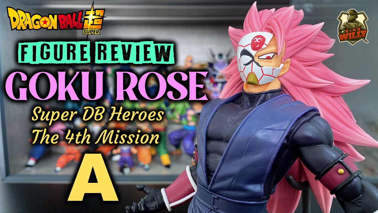 Review Mô Hình | GOKU ROSE | Super Dragon Ball Heroes the 4th Mission ...