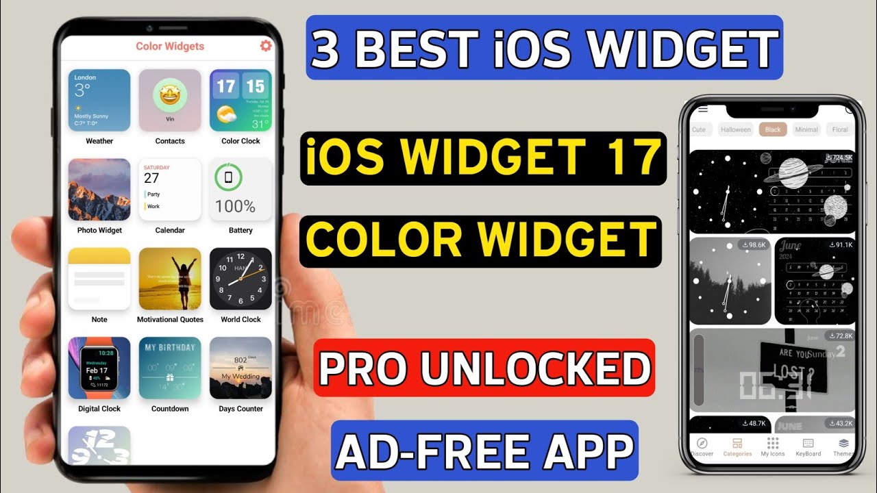 3 Best iOS Widget Apps For Android 2024 - YouTube