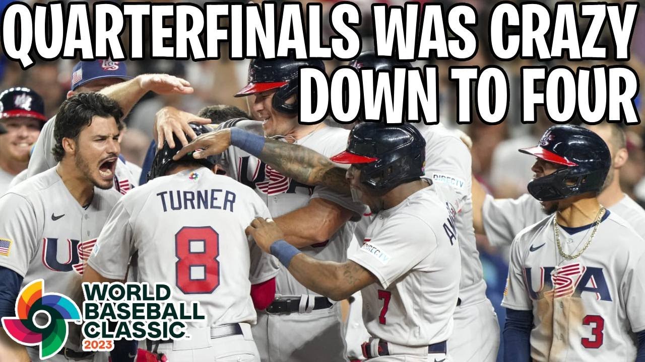 March Madness In The Quarterfinals 4 Teams Remain In The World Baseball ...