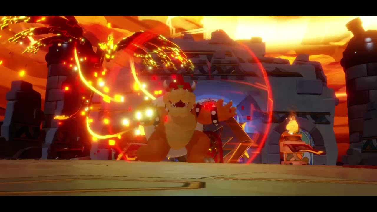 Defeating Final Boss in Mario Rabbid Kingdom Battle - YouTube