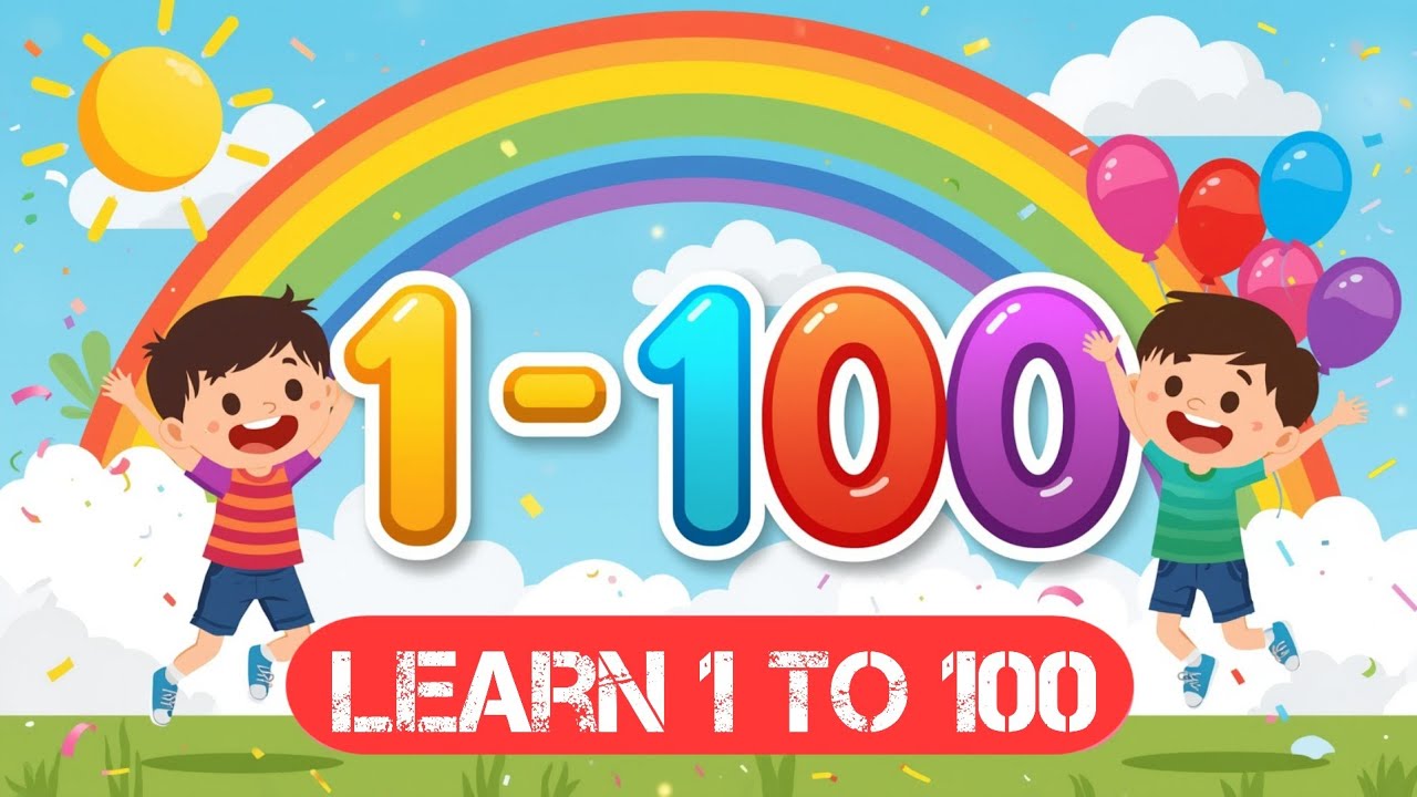 Counting 1 to 100 for Kids | Learn Numbers in English | Fun Preschool ...