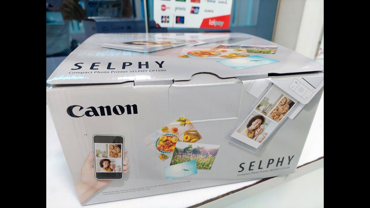 Canon SELPHY CP1500 Wireless Compact Photo Printer - YouTube
