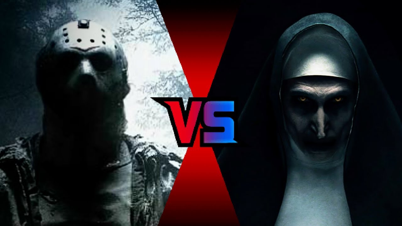 Jason Voorhees VS Valak (The Nun 2) | Drawing Cartoons 2 - YouTube