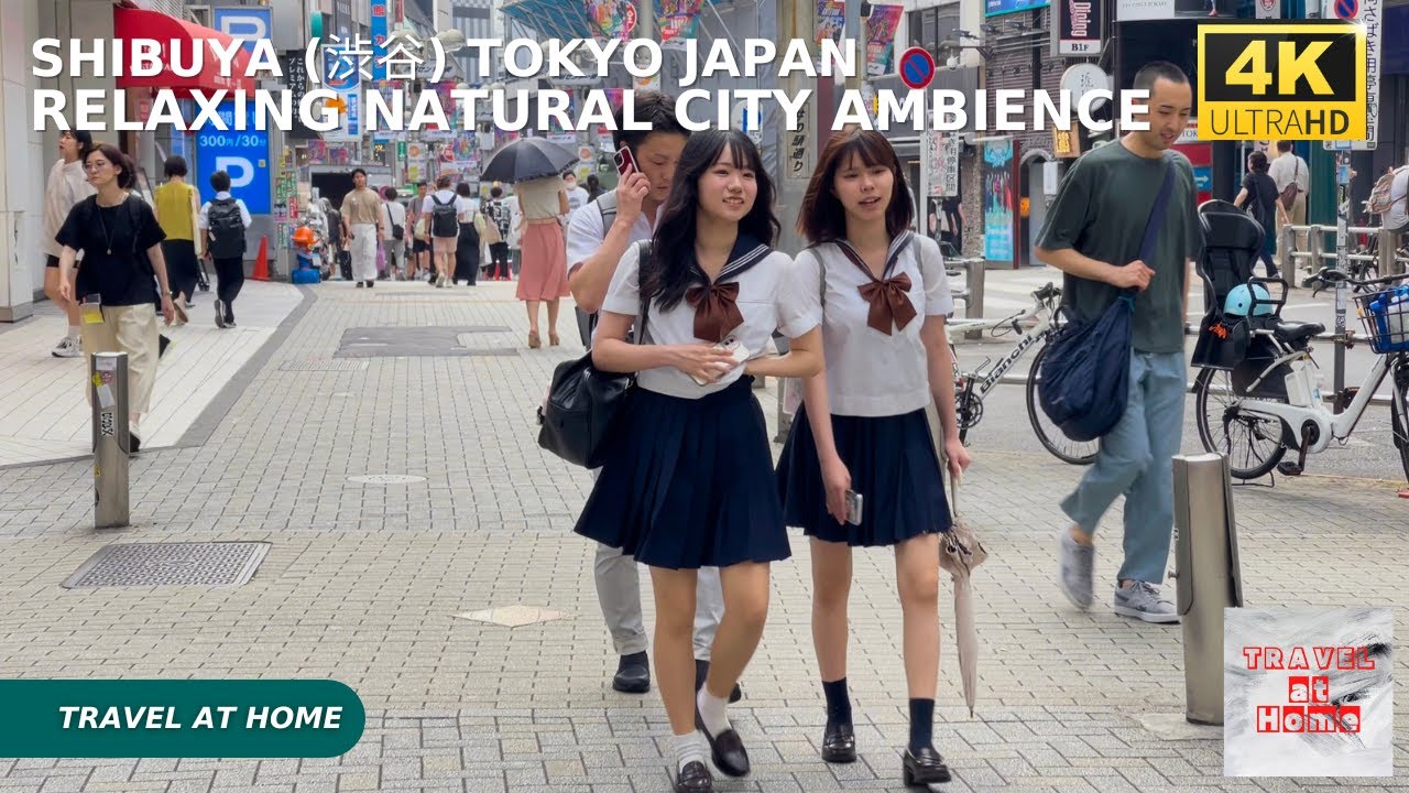 4k hdr japan travel | Walk in Shibuya (渋谷) Tokyo japan | Relaxing ...