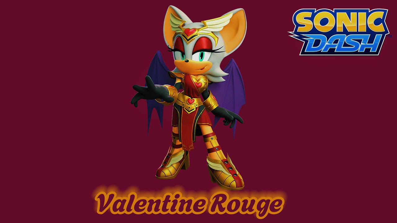 Sonic Dash (Gameplay #4): Playing As Valentine Rouge - YouTube