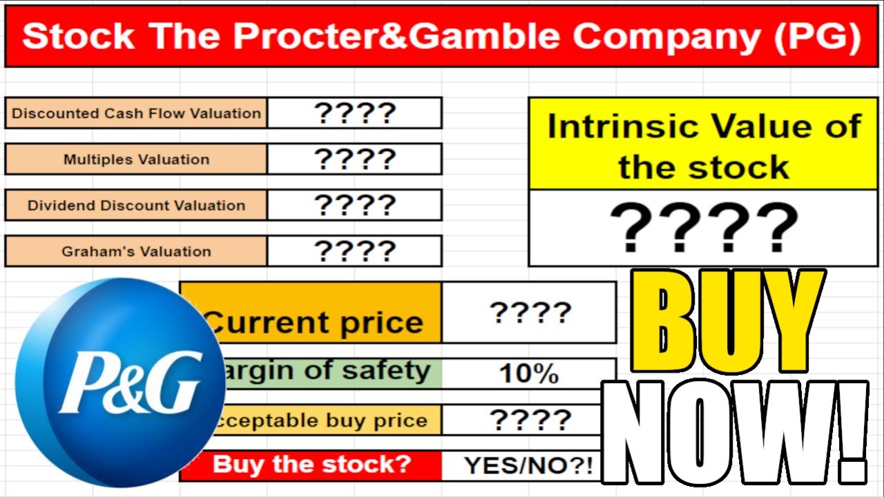 Procter&Gamble (PG) Stock Is A BUY Now! | PG Stock Analysis! | - YouTube