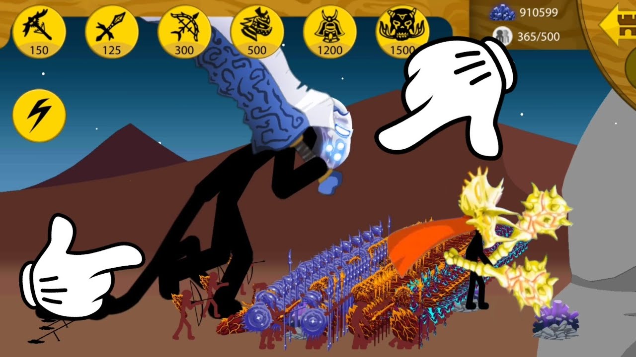 GIANT UNDEAD FINAL BOSS GENERAL SAVAGE XIPHOS STICK WAR LEGACY MOD VIP ...