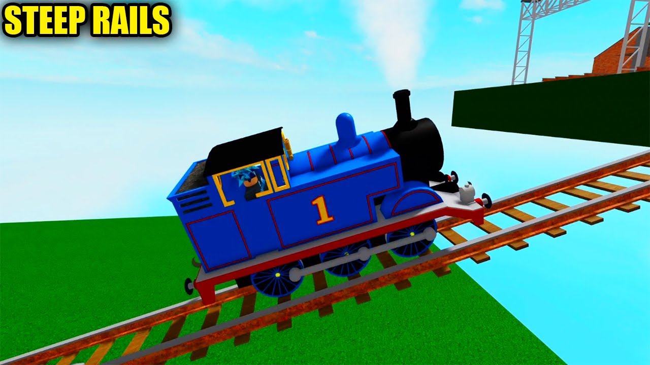 Thomas And Friends Driving On Steep Rails And Crazy Slides Accident ...