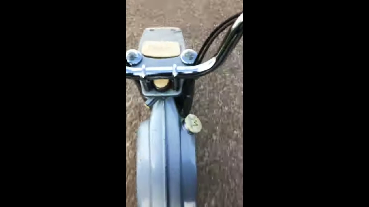 Motobécane n40t de 1971 - YouTube