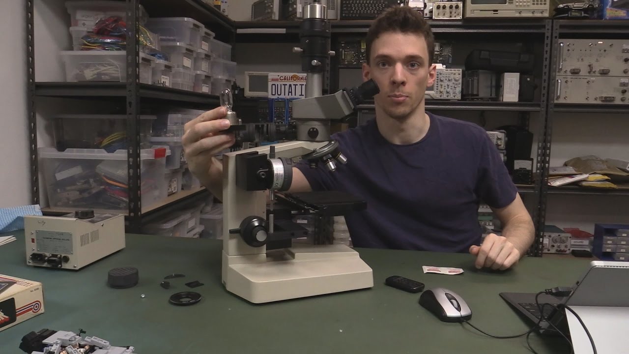 EEVblog #992 (Part 2) - How To Clean & Service A Microscope - YouTube