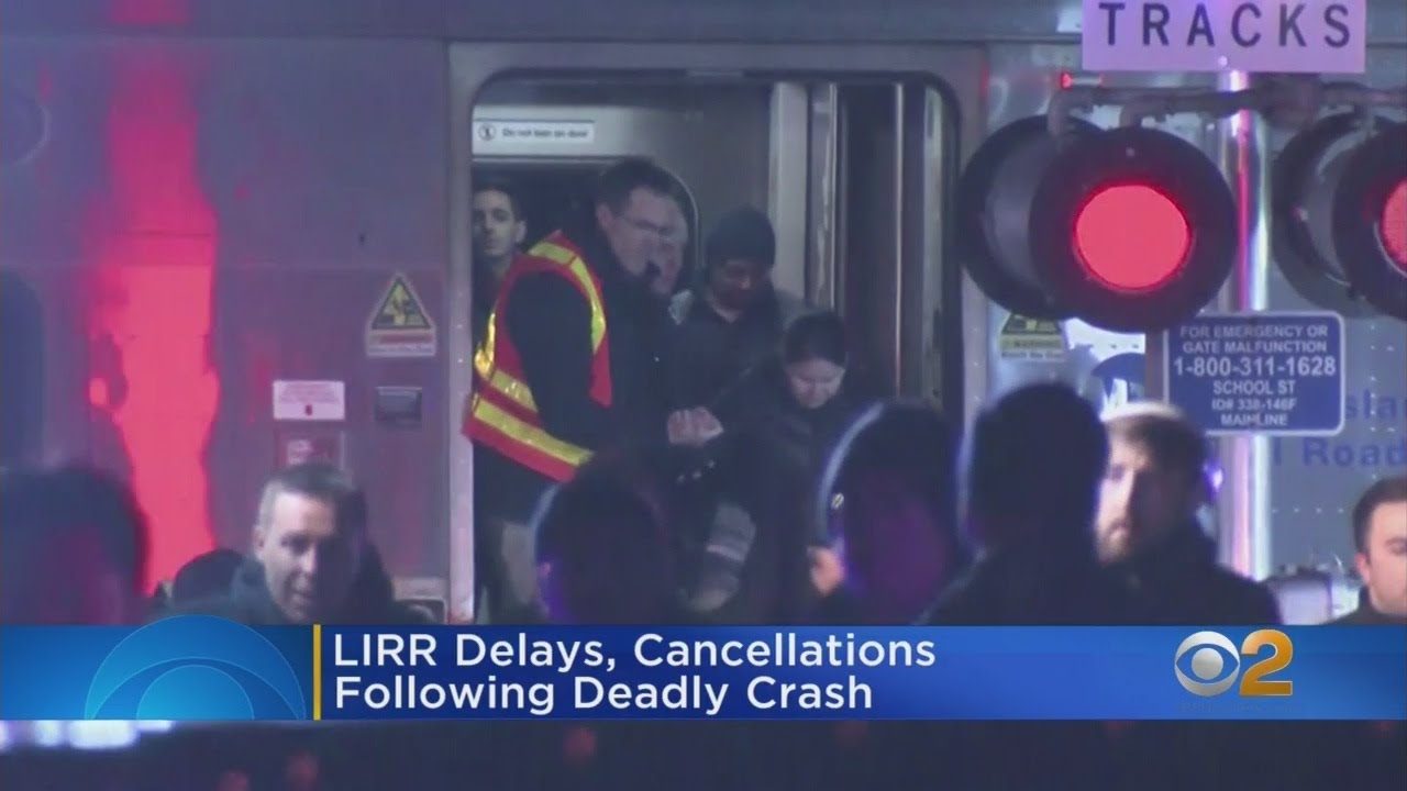 LIRR Delays, Cancellations Following Deadly Crash - YouTube