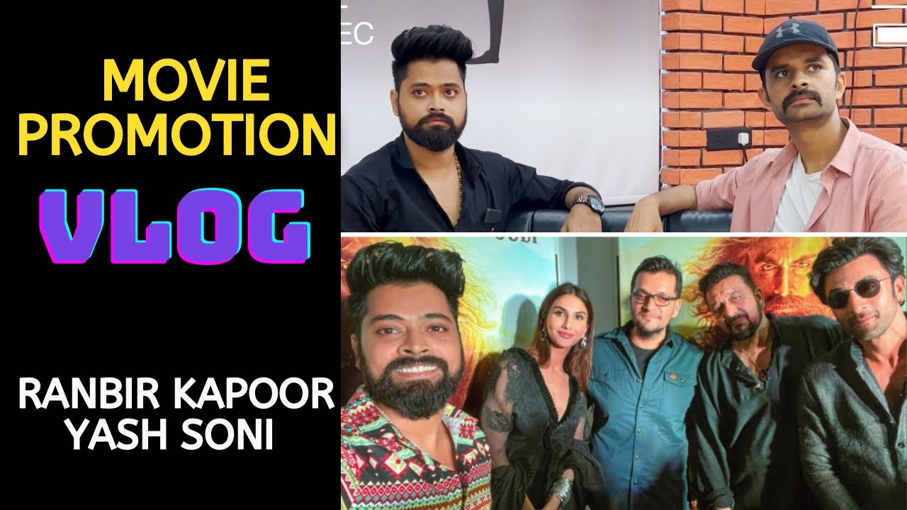 Movie Promotions With Ranbir Kapoor , Yash Soni , Sanjay Dutt ...