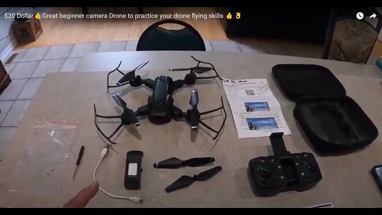 Amazing $20 Great beginner camera Drone to practice your drone flying ...