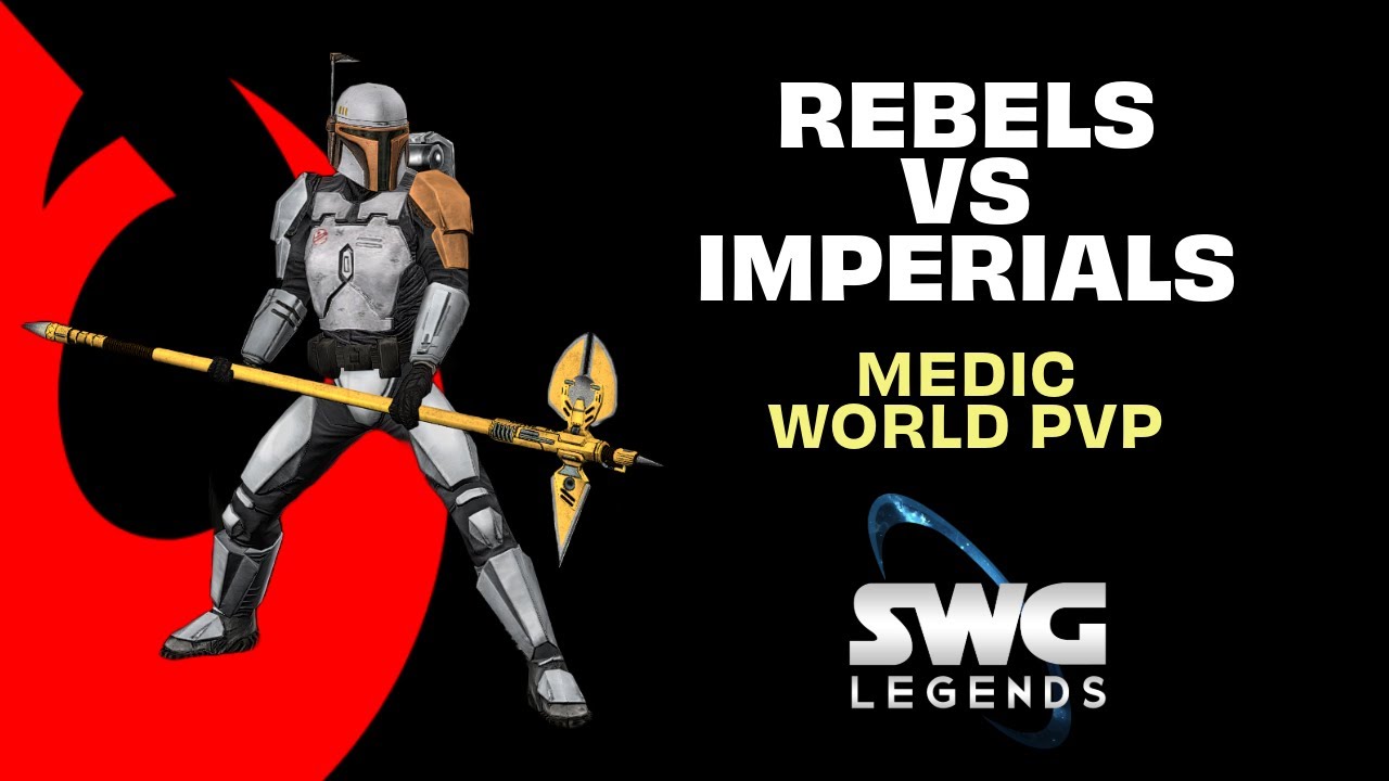SWG Legends Mass PvP - Medic Gameplay - YouTube