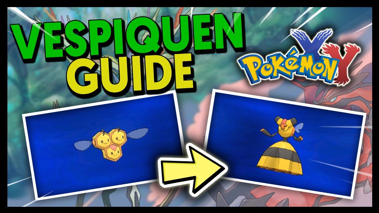 HOW TO EVOLVE COMBEE INTO VESPIQUEN ON POKEMON X AND Y - YouTube