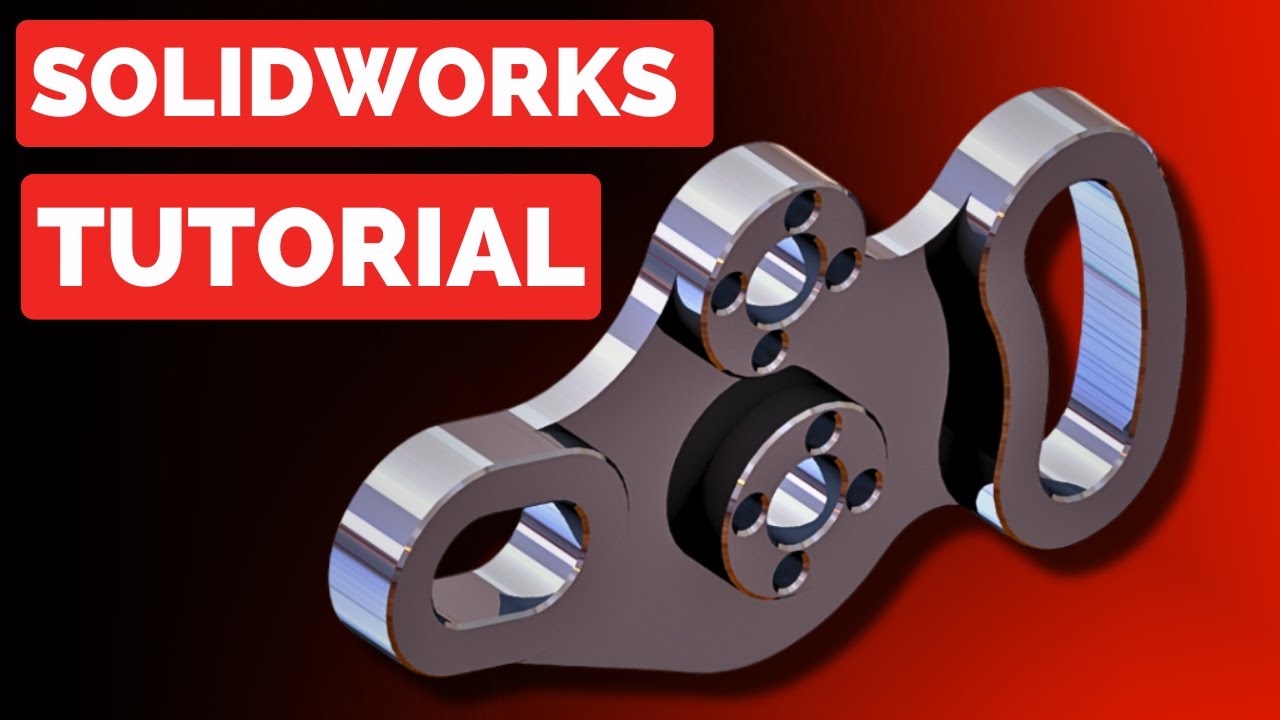 Ejercicio de SolidWorks Básico para Principiante Parte 1 - YouTube