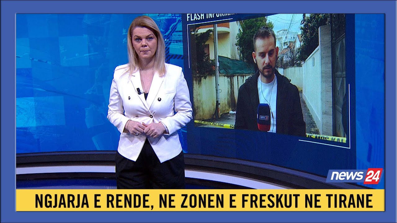 4 janar 2024 Flashi Informativ ne News24 ne studio Nisida Tufa (Ora 09. ...