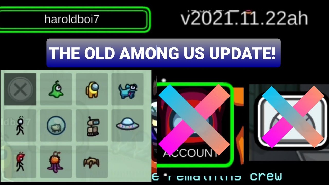 How to play on the OLD Among Us version for free!! (also free pets ...